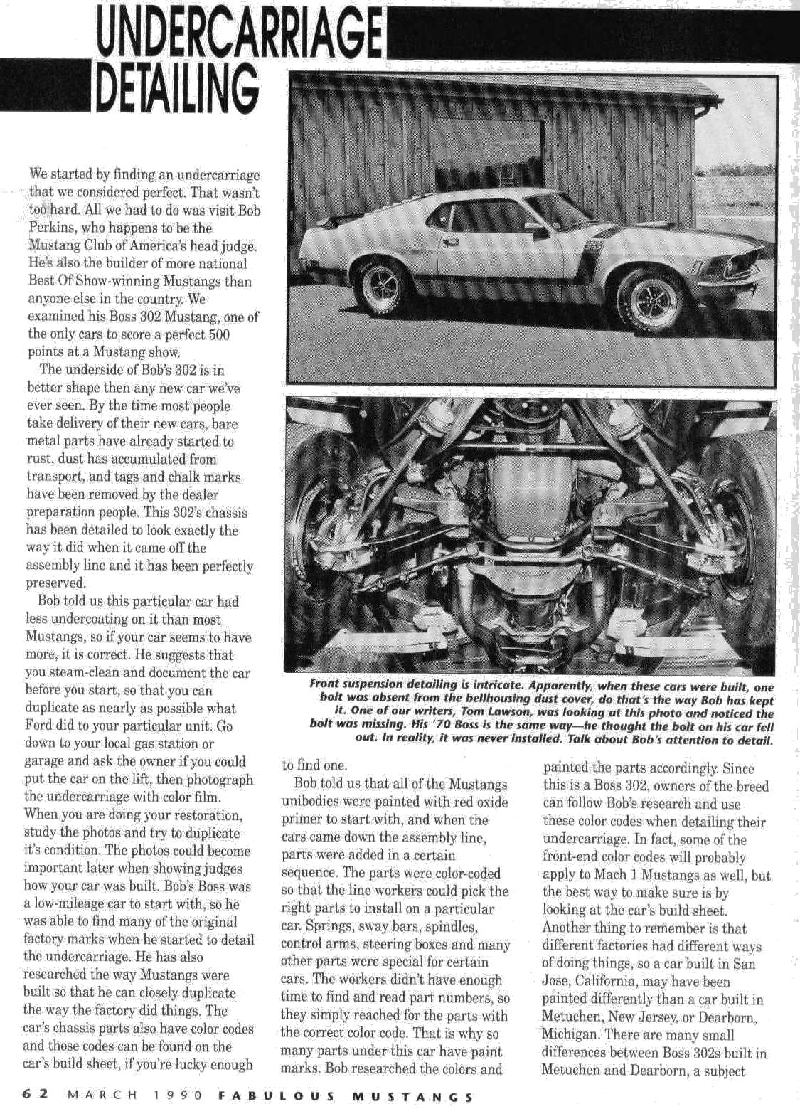 Boss 302 Stuff
